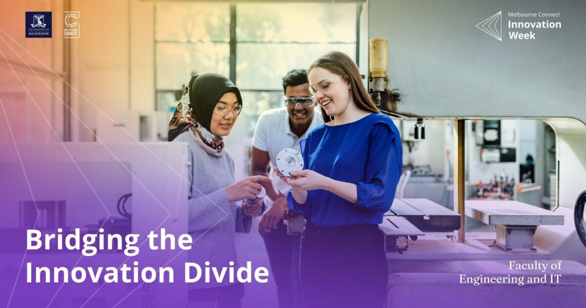 Melbourne Connect | Bridging the Innovation Divide