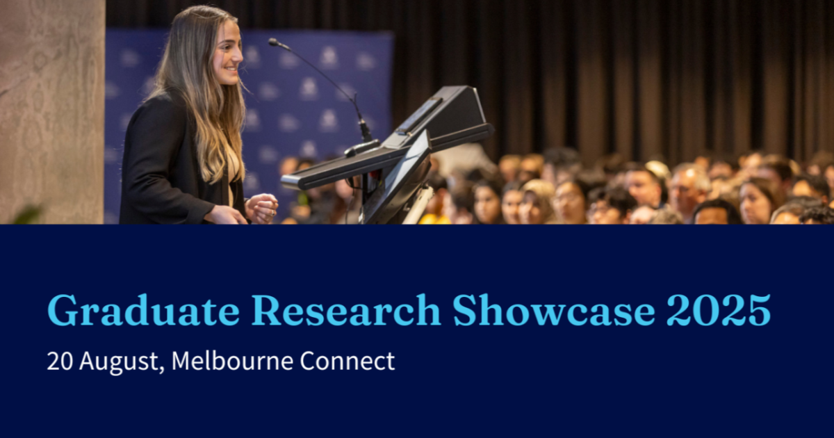 Melbourne Connect | Graduate Research Showcase