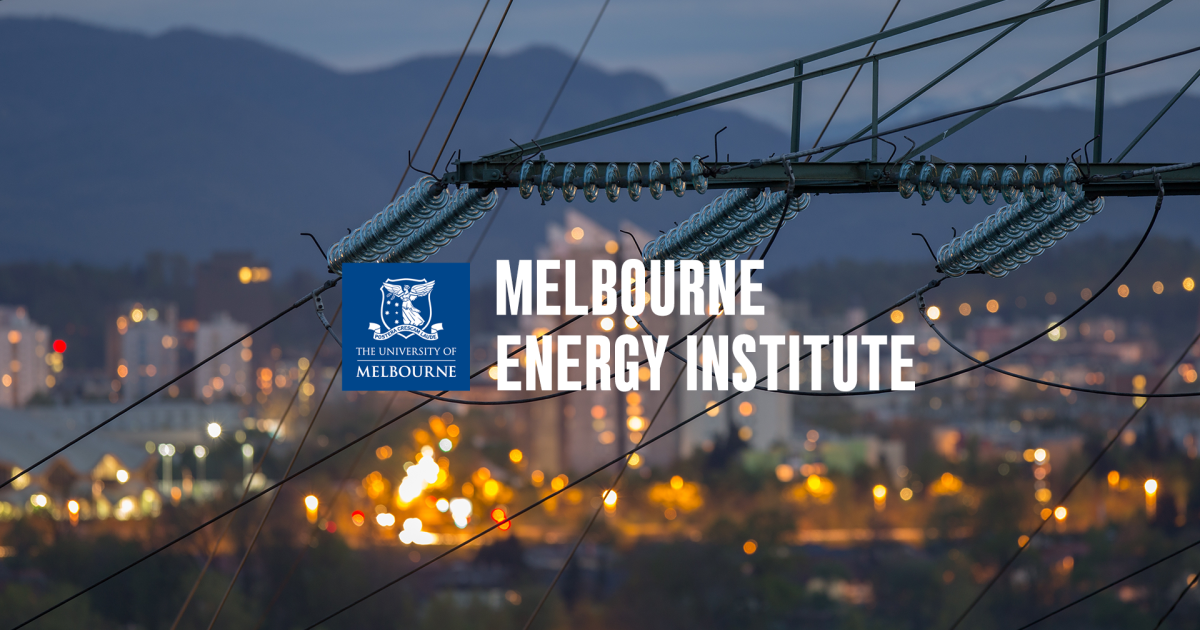 Melbourne Connect Melbourne Energy Institute Research