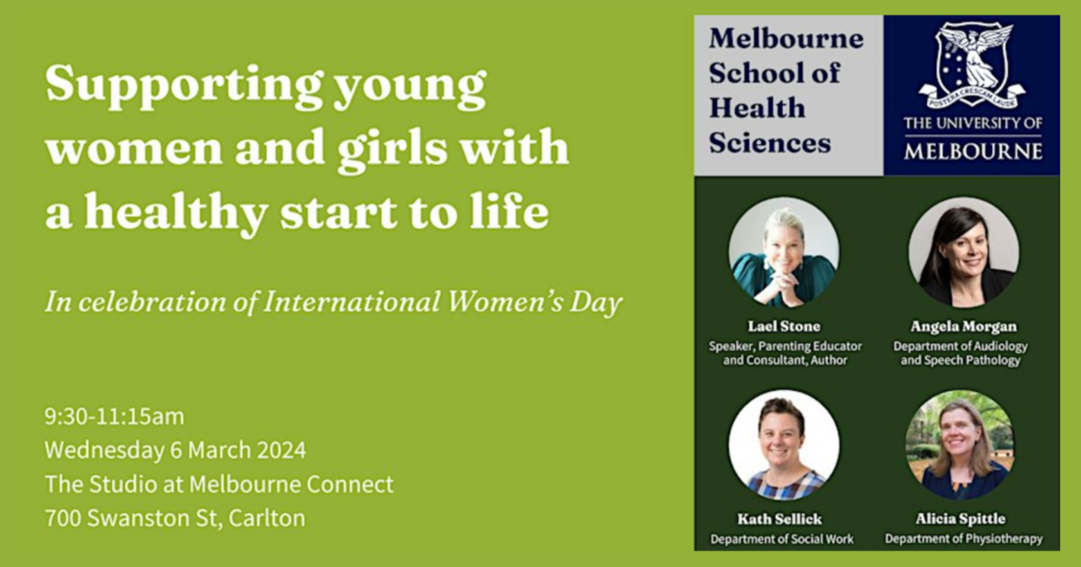 Melbourne Connect | Melbourne School of Health Sciences: Supporting…