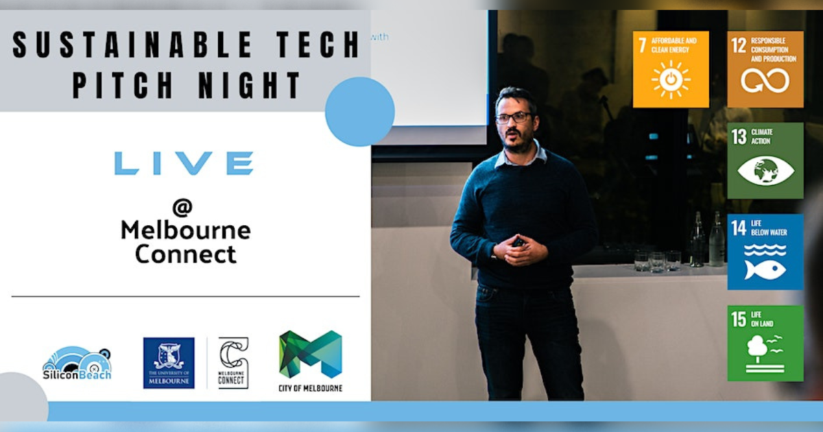 Melbourne Connect | Sustainable Tech Pitch Night @ Melbourne Connect